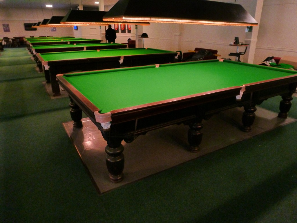 Working Away for the week at Skegness Butlins ….Snooker & Pool table re ...