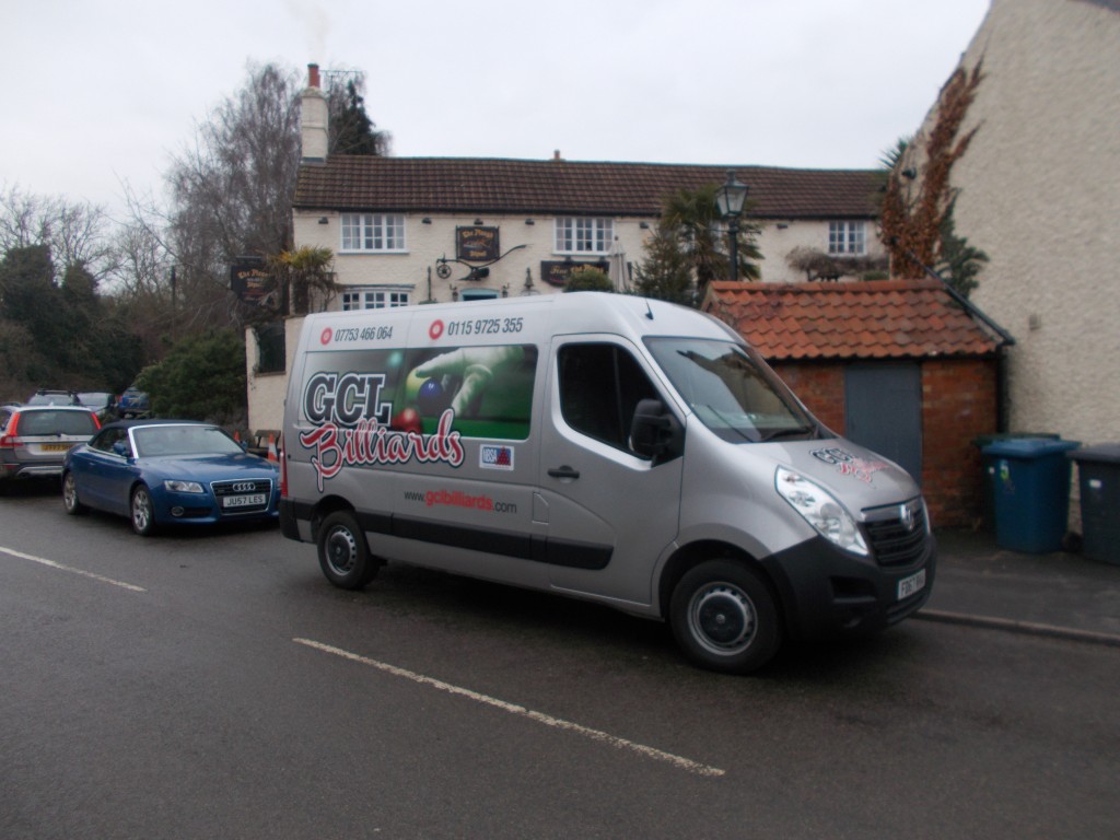 NEW Van new van wrap | GCL Billiards