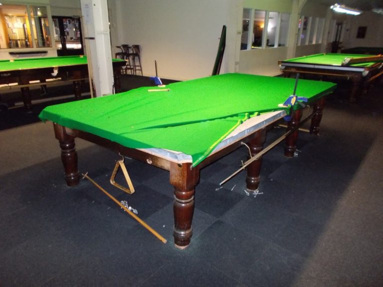 Cueball Derby two full size Snooker Tables, re-cloth in Hainsworth ...