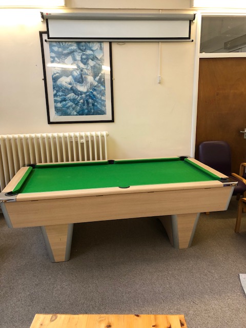 NHS owned POOL TABLE FOR SALE you must collect from London £200 to £250 ...