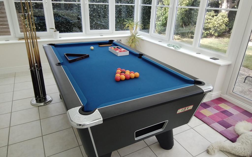 Adams supreme pool black pearl plus rack and cues | GCL Billiards